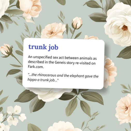 Urban Dictionary: Trunked