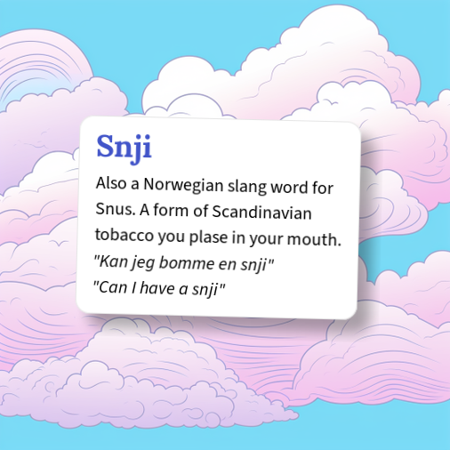 Urban Dictionary: Snji