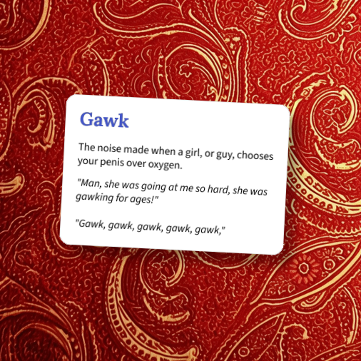 Urban Dictionary: Gawk