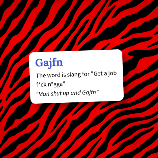 Urban Dictionary: gajfn