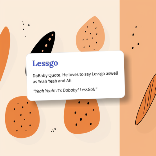 Urban Dictionary: Lessgo