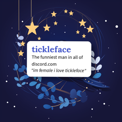 Urban Dictionary: tickleface