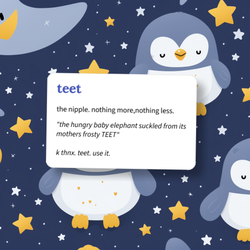 Urban Dictionary: teet