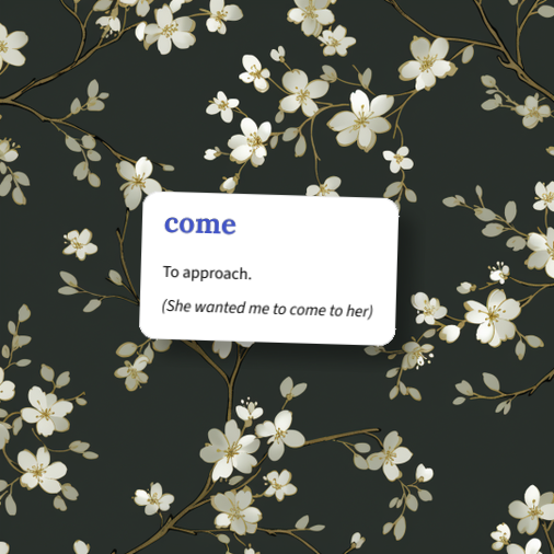 Urban Dictionary: come