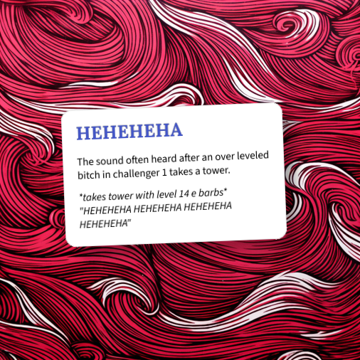 Urban Dictionary: HEHEHEHA