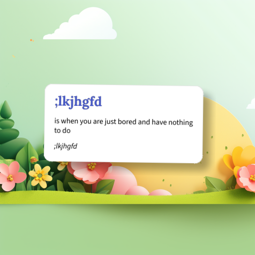 Urban Dictionary: ;lkjhgfd