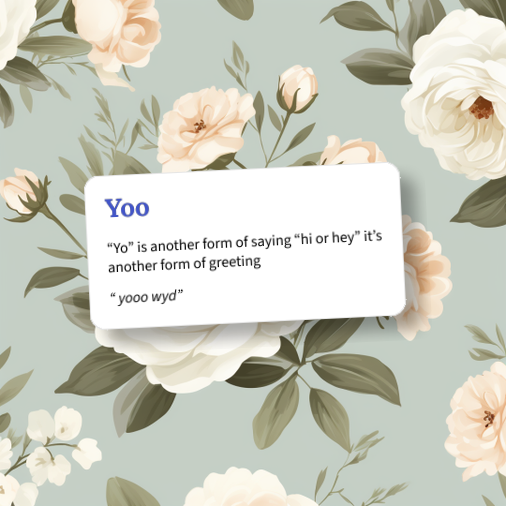 Urban Dictionary: Yoo