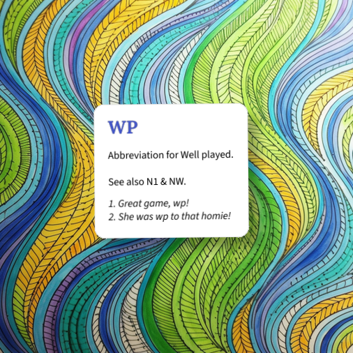 Urban Dictionary: WP