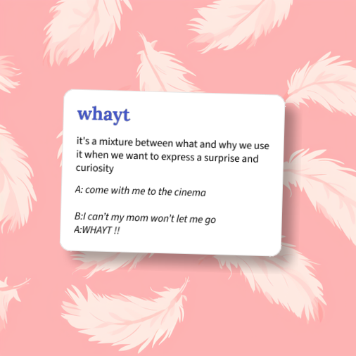 Urban Dictionary: whayt