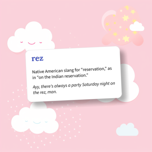 Urban Dictionary: rez