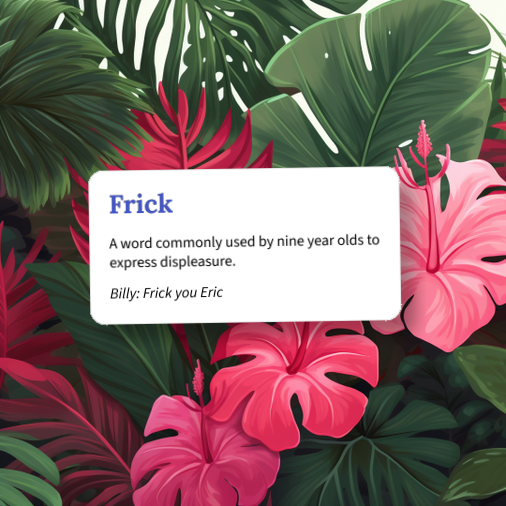 Urban Dictionary: Frick