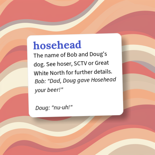 Urban Dictionary: hosehead