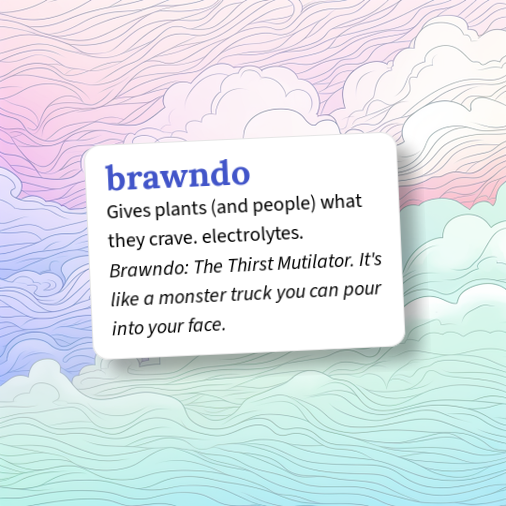 Urban Dictionary: brawndo