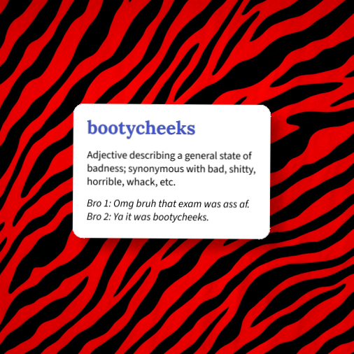 Urban Dictionary: bootycheeks