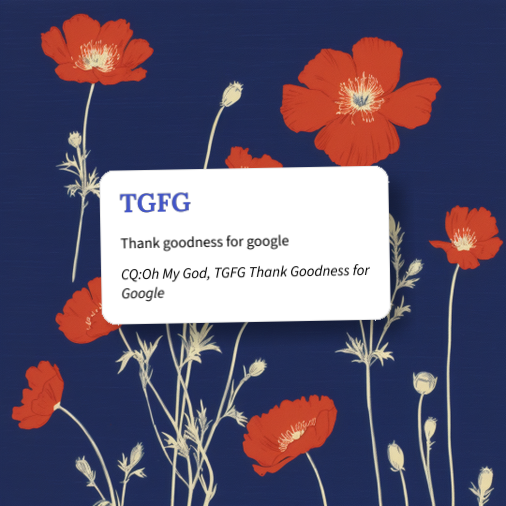 Urban Dictionary: TGFG