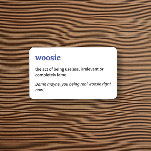 Urban Dictionary: woosie