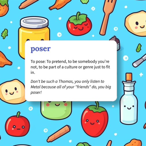 Urban Dictionary: poser
