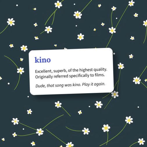 Urban Dictionary: kino
