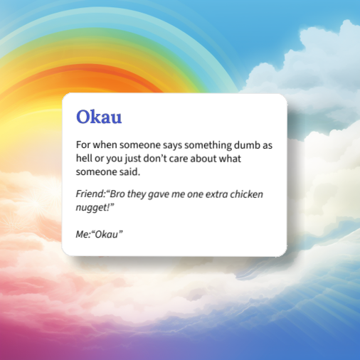 Urban Dictionary: Okau