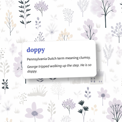 Urban Dictionary: doppy