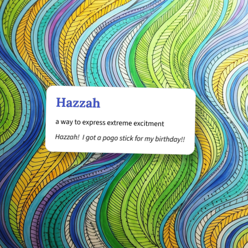 Urban Dictionary: Hazzah