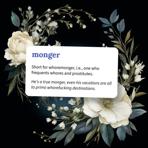 Urban Dictionary: monger