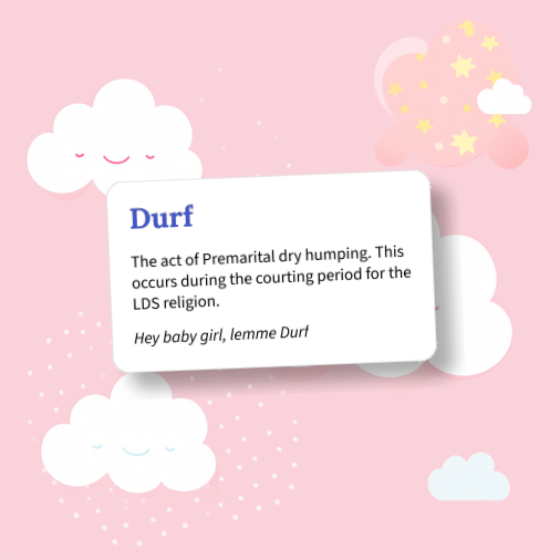 Urban Dictionary: Durf