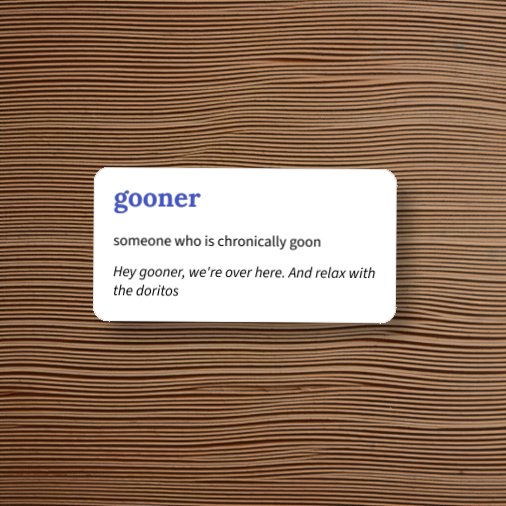 Urban Dictionary: Gooner