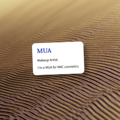 Urban Dictionary: MUA