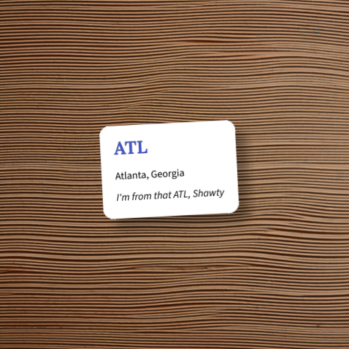 Urban Dictionary: ATL
