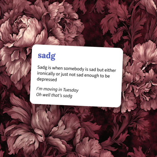 Urban Dictionary: sadg