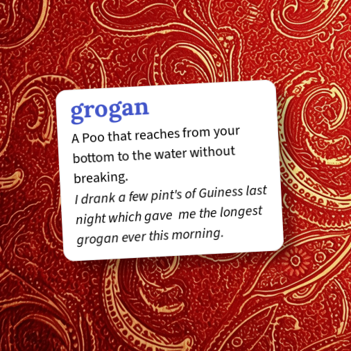 Urban Dictionary: grogan