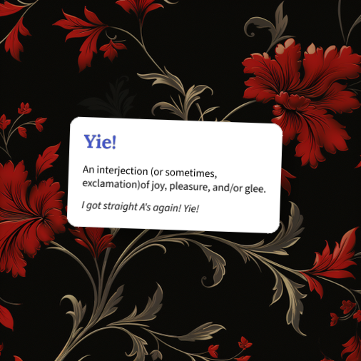 Urban Dictionary: Yie!