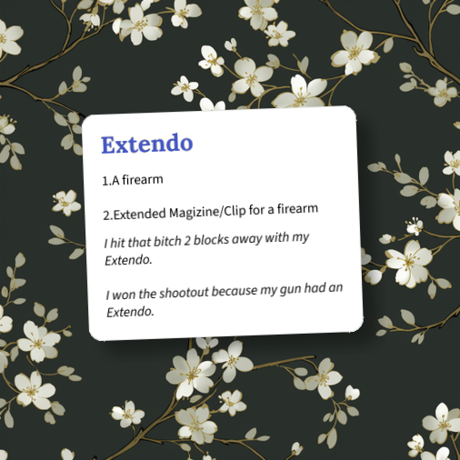 Urban Dictionary: Extendo