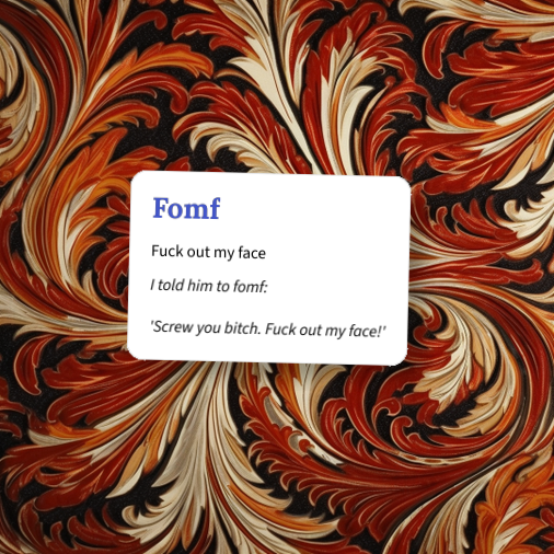 Urban Dictionary: Fomf