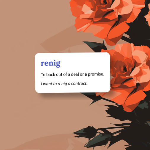 Urban Dictionary: Renigged