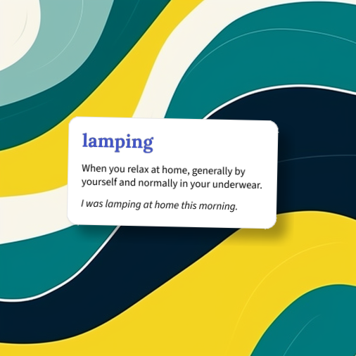 Urban Dictionary: lamping
