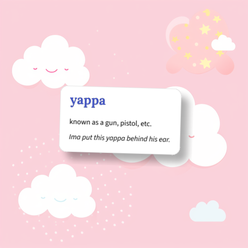 Urban Dictionary: yappa