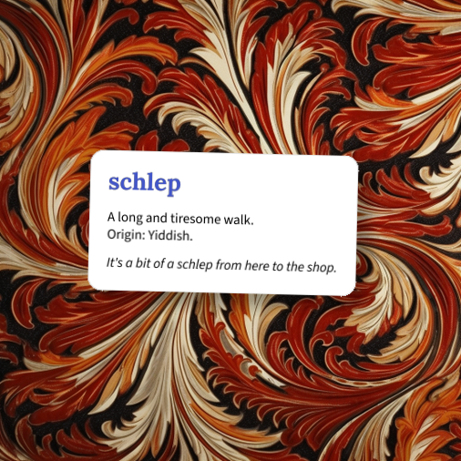 Urban Dictionary: schlep