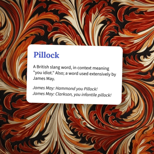 Urban Dictionary: Pillock