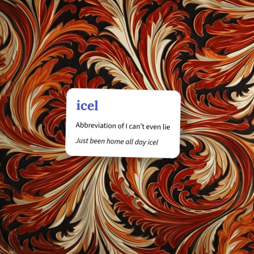 Urban Dictionary: icel