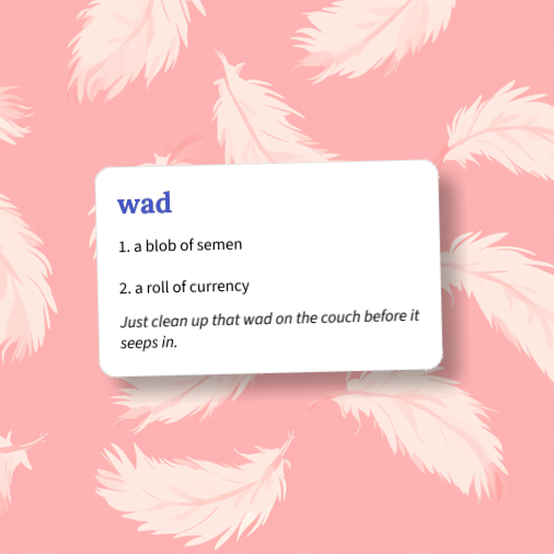 Urban Dictionary: wad