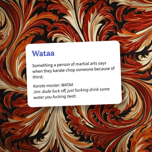 Urban Dictionary: Wataa