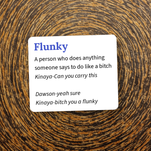 Urban Dictionary: flunkys