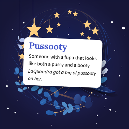 Urban Dictionary: Pussooty