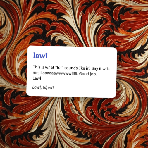 Urban Dictionary: lawl