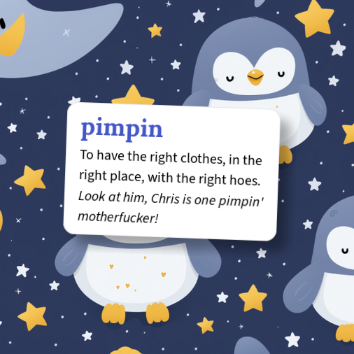 Urban Dictionary: pimpin