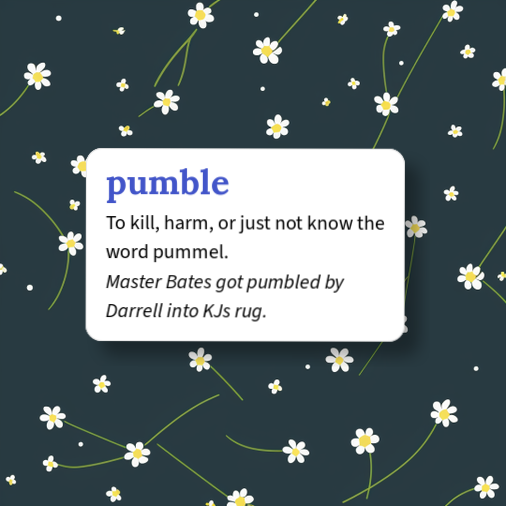Urban Dictionary: pumble