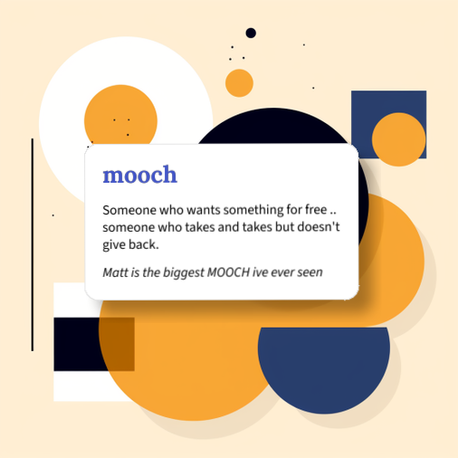 Urban Dictionary: mooch