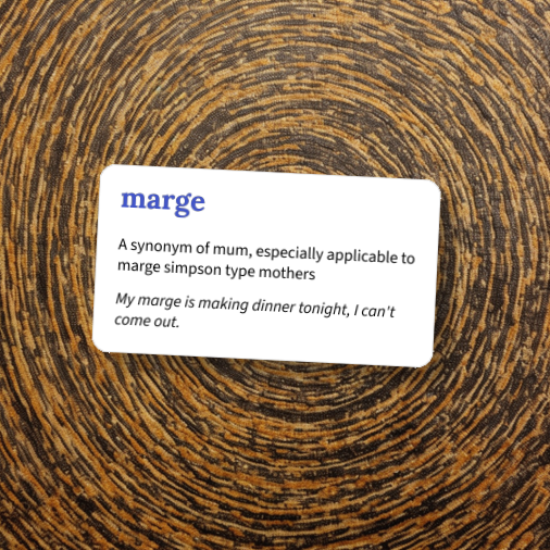 Urban Dictionary: marge